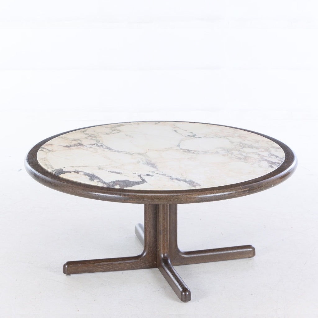 Vintage Danish Marble Coffee Table — Nord