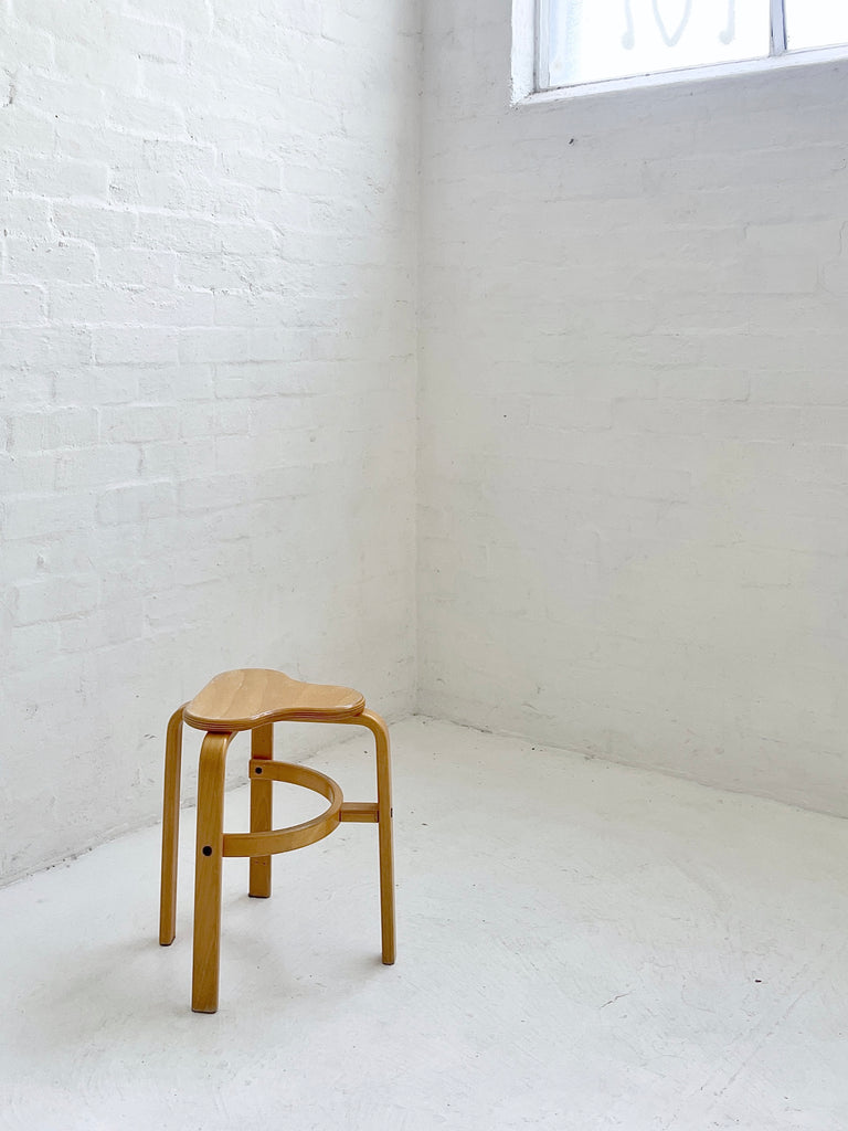 Hans Klarskov 'Ergoret' Beech Stool — Nord