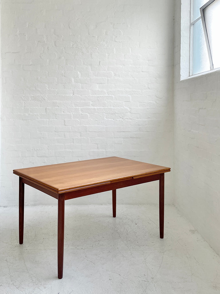 Danish Teak Extension Dining Table — Nord