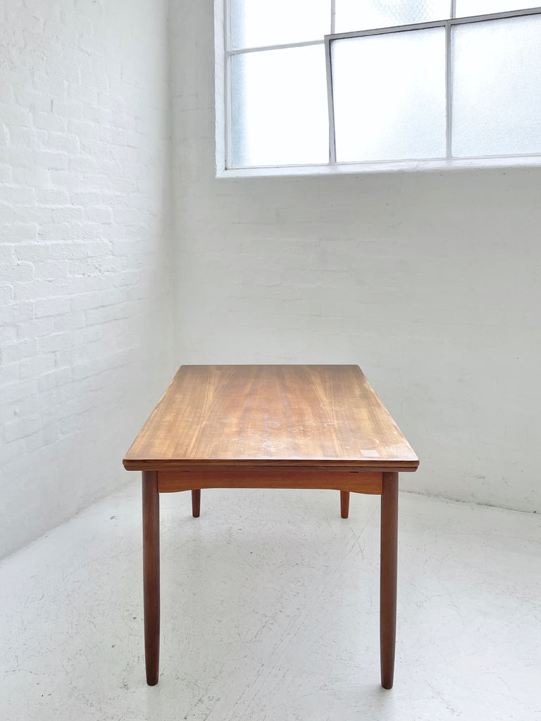 Danish Teak Extension Dining Table — Nord