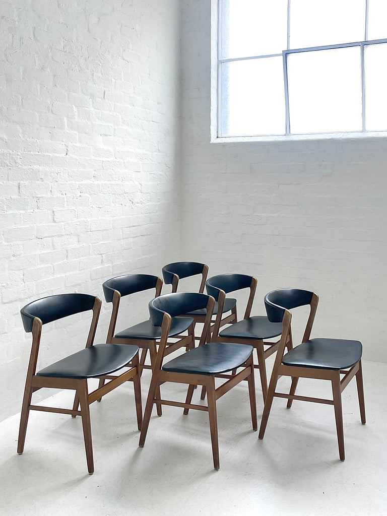 Set of Six Sax 'Round' Chairs — Nord