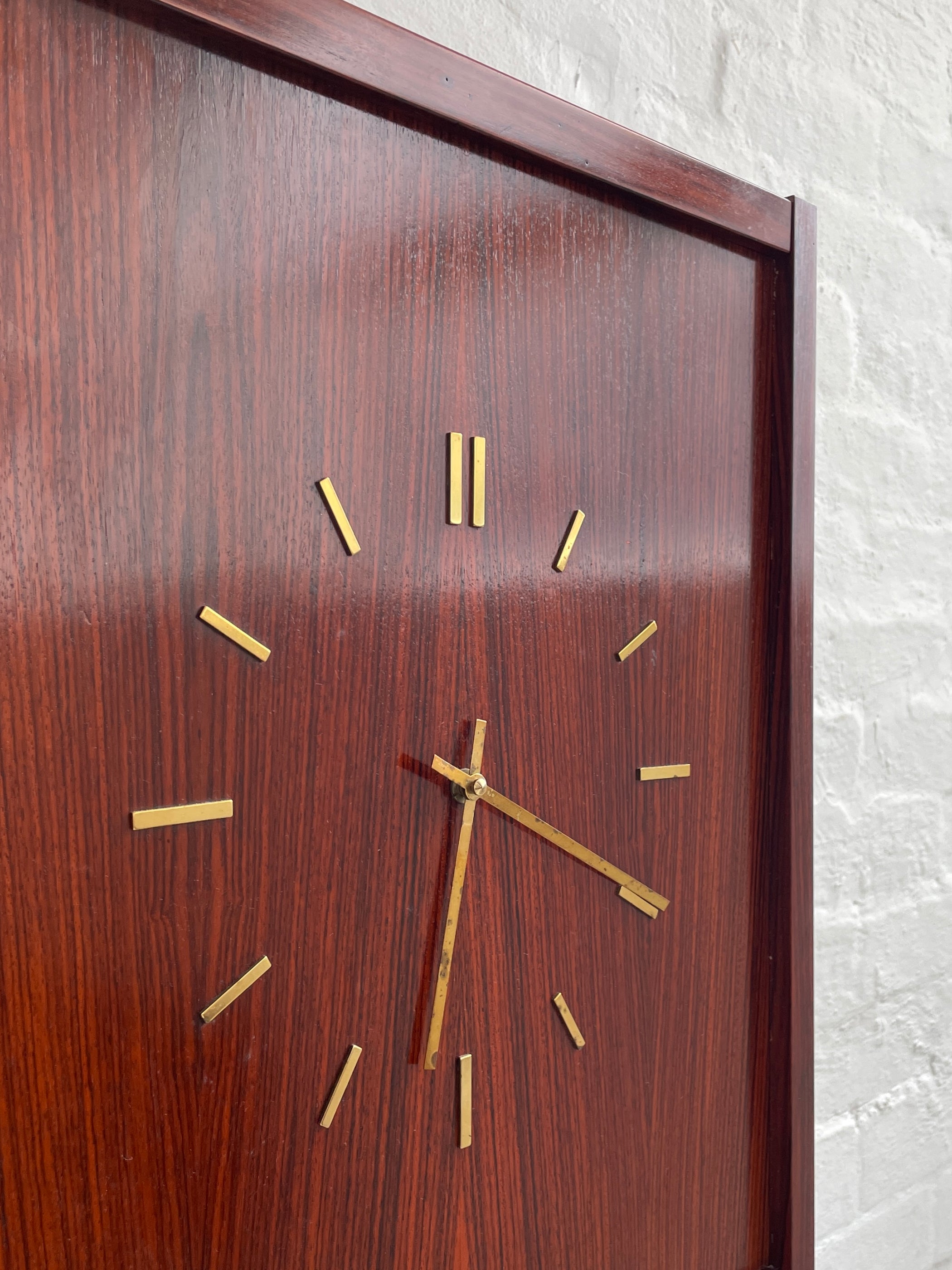 Danish Rosewood Standing Clock — Nord