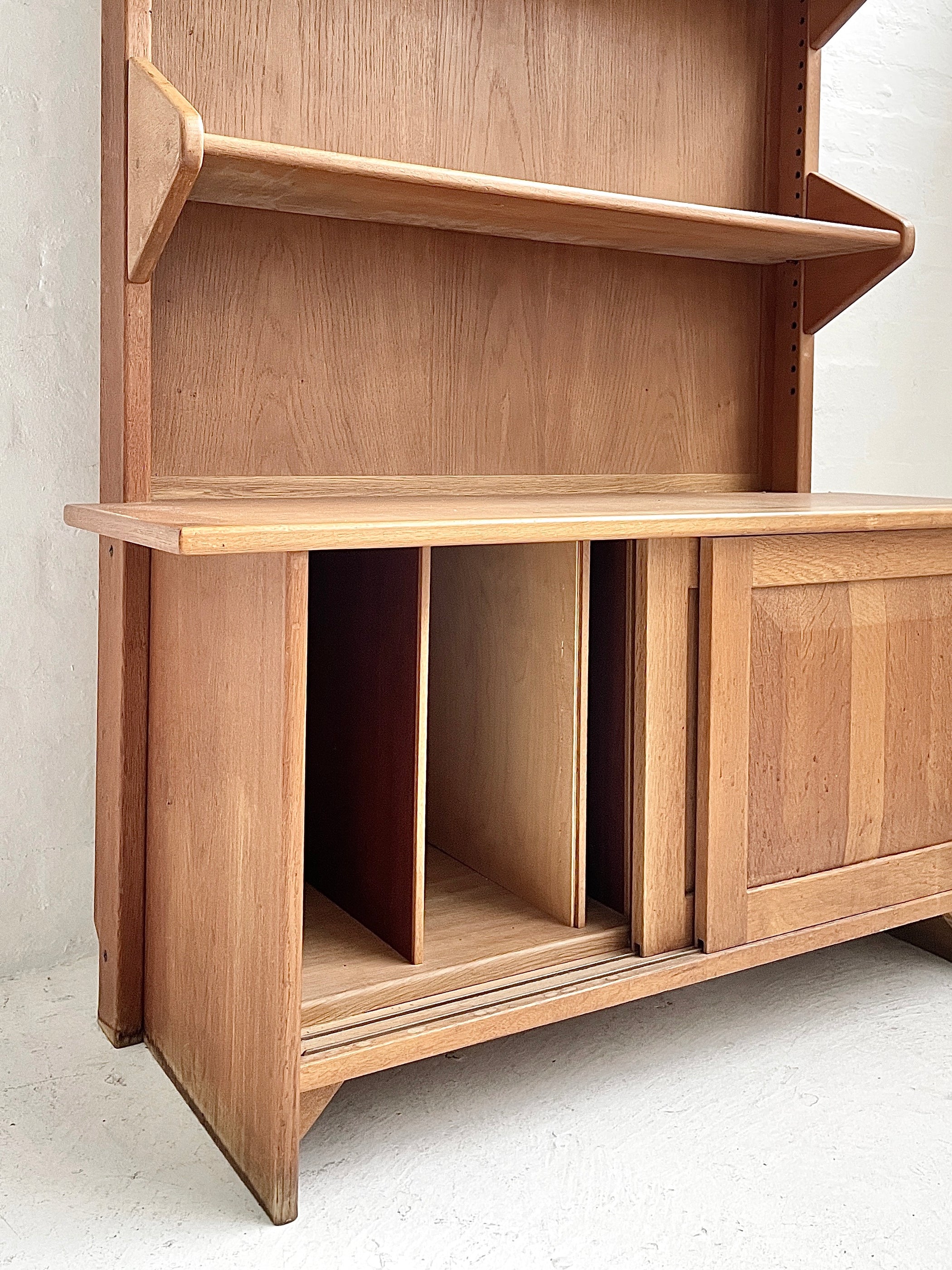 Danish Oak Wall Unit — Nord
