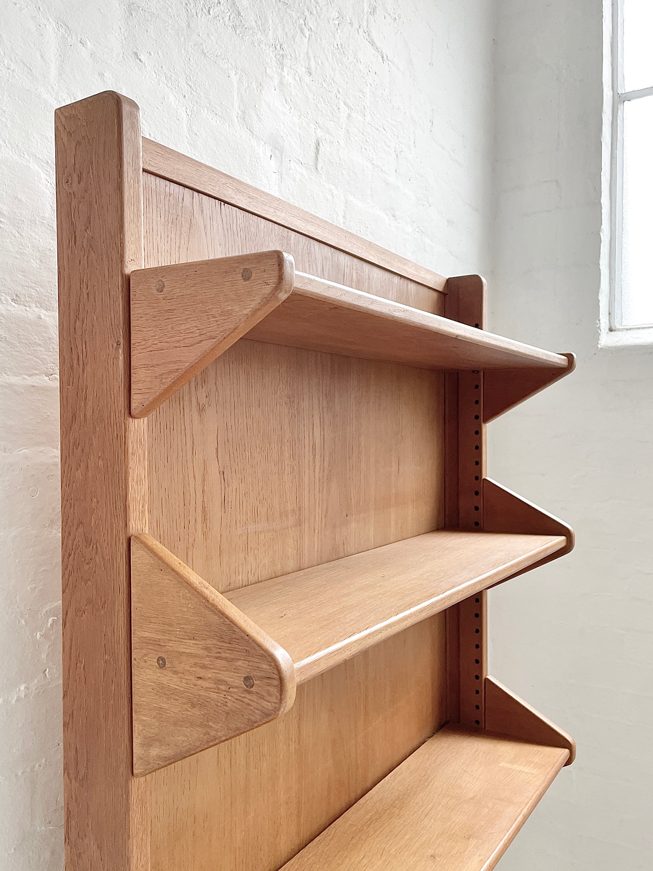 Danish Oak Wall Unit — Nord