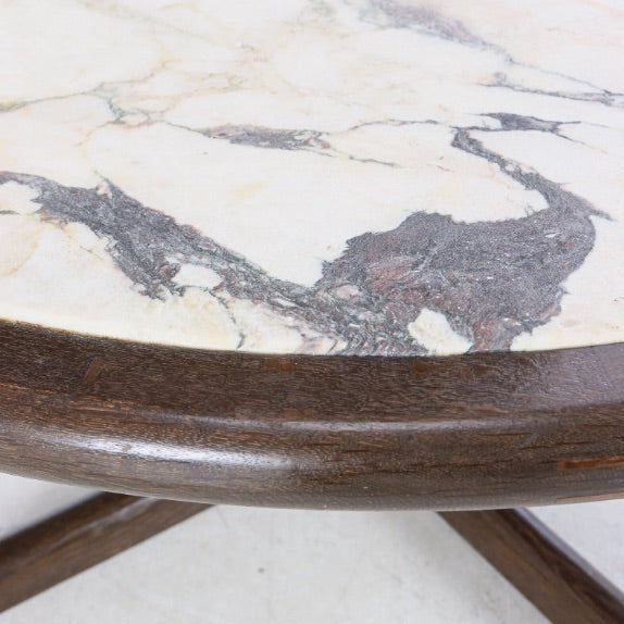 Vintage Danish Marble Coffee Table — Nord