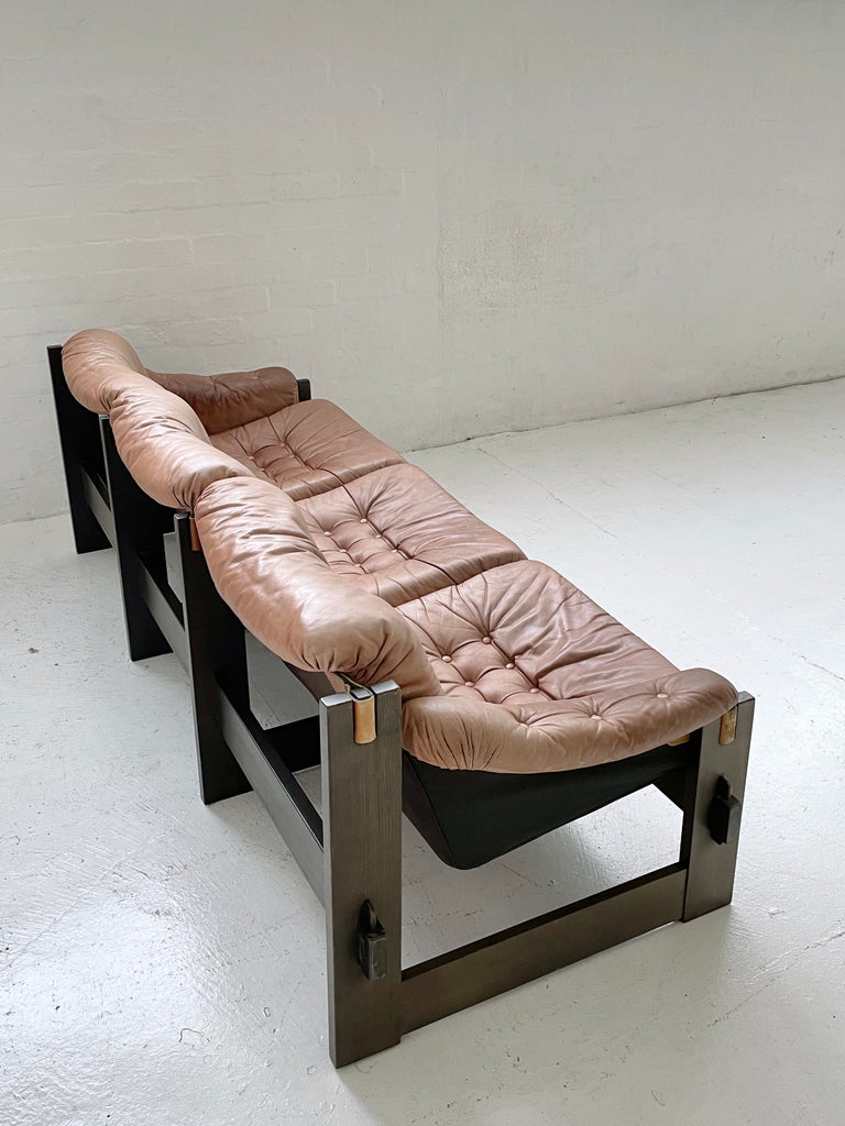 Danish Leather Sling Sofa — Nord